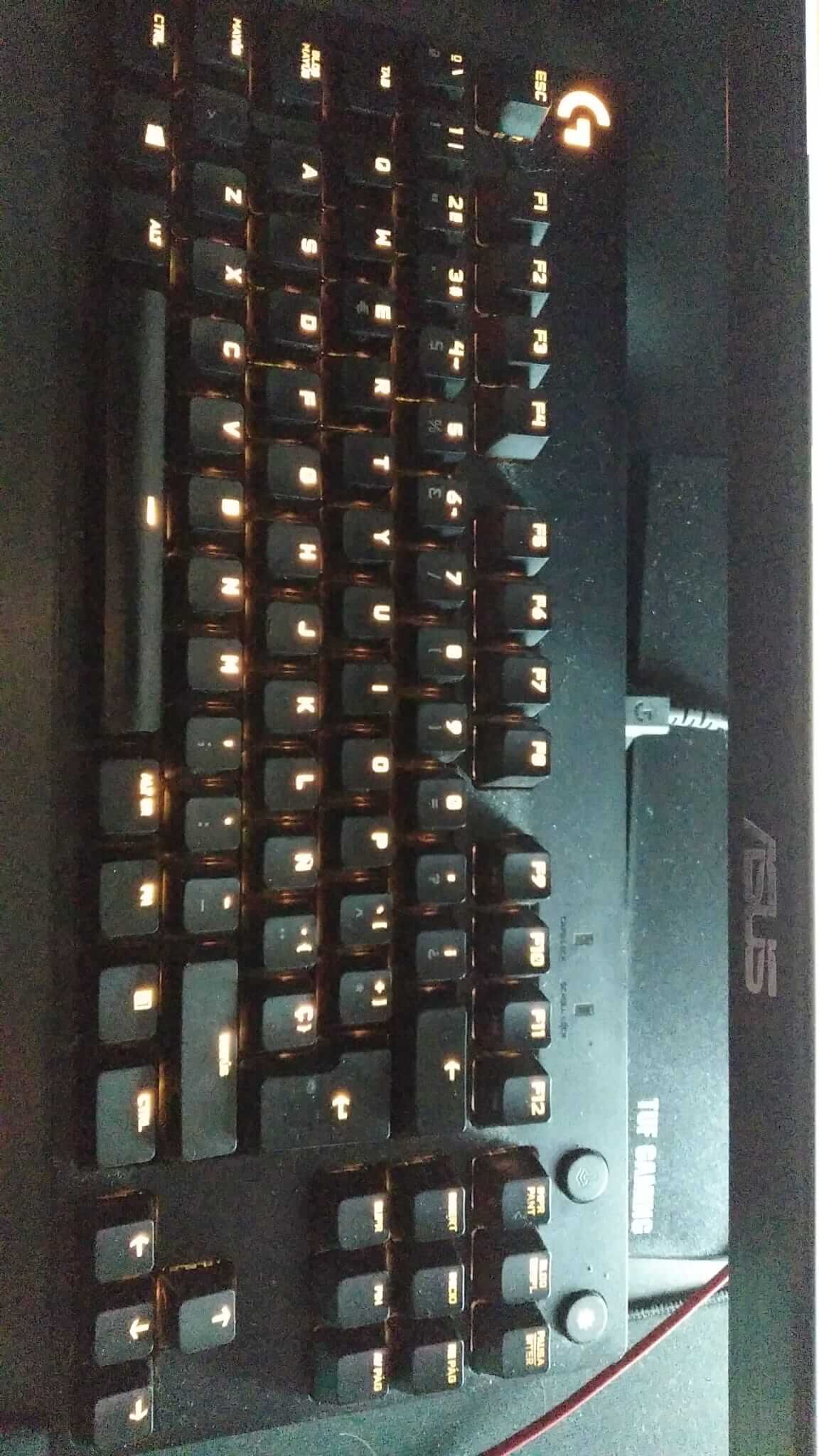 Logitech G PRO Teclado Mecânico TKL Gaming RGB Switch GX Blue com ...