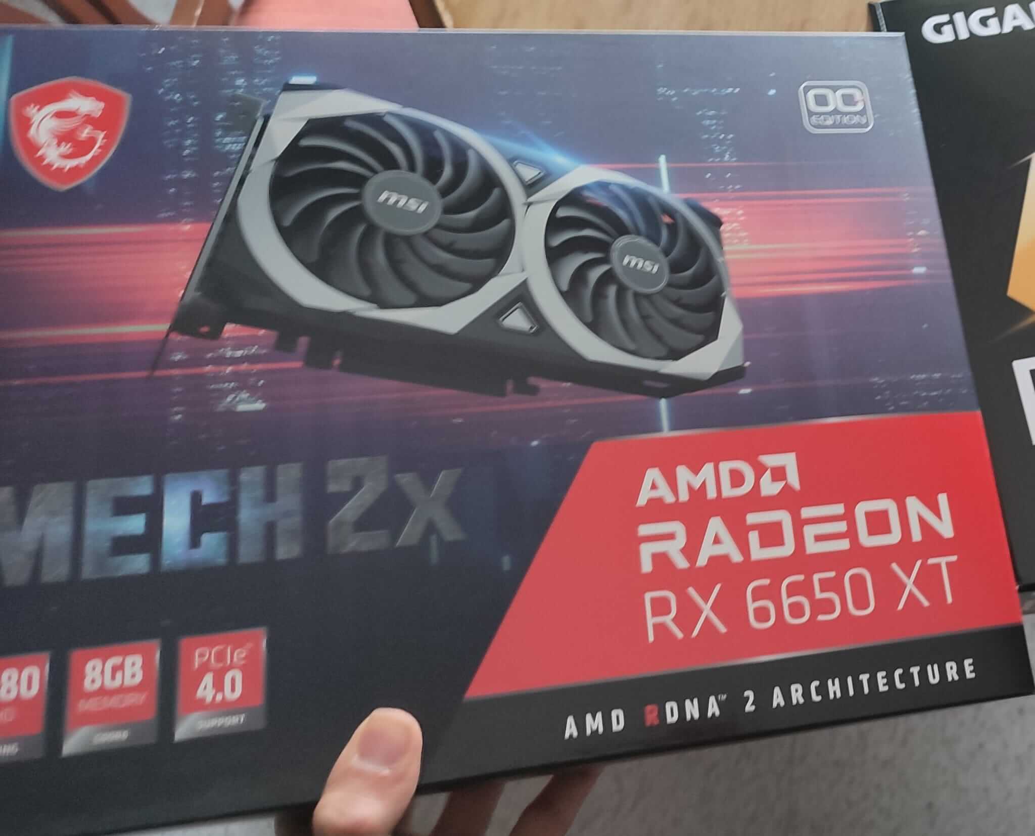 MSI AMD Radeon RX 6650 XT MECH 2X OC 8GB GDDR6 | PcComponentes.com