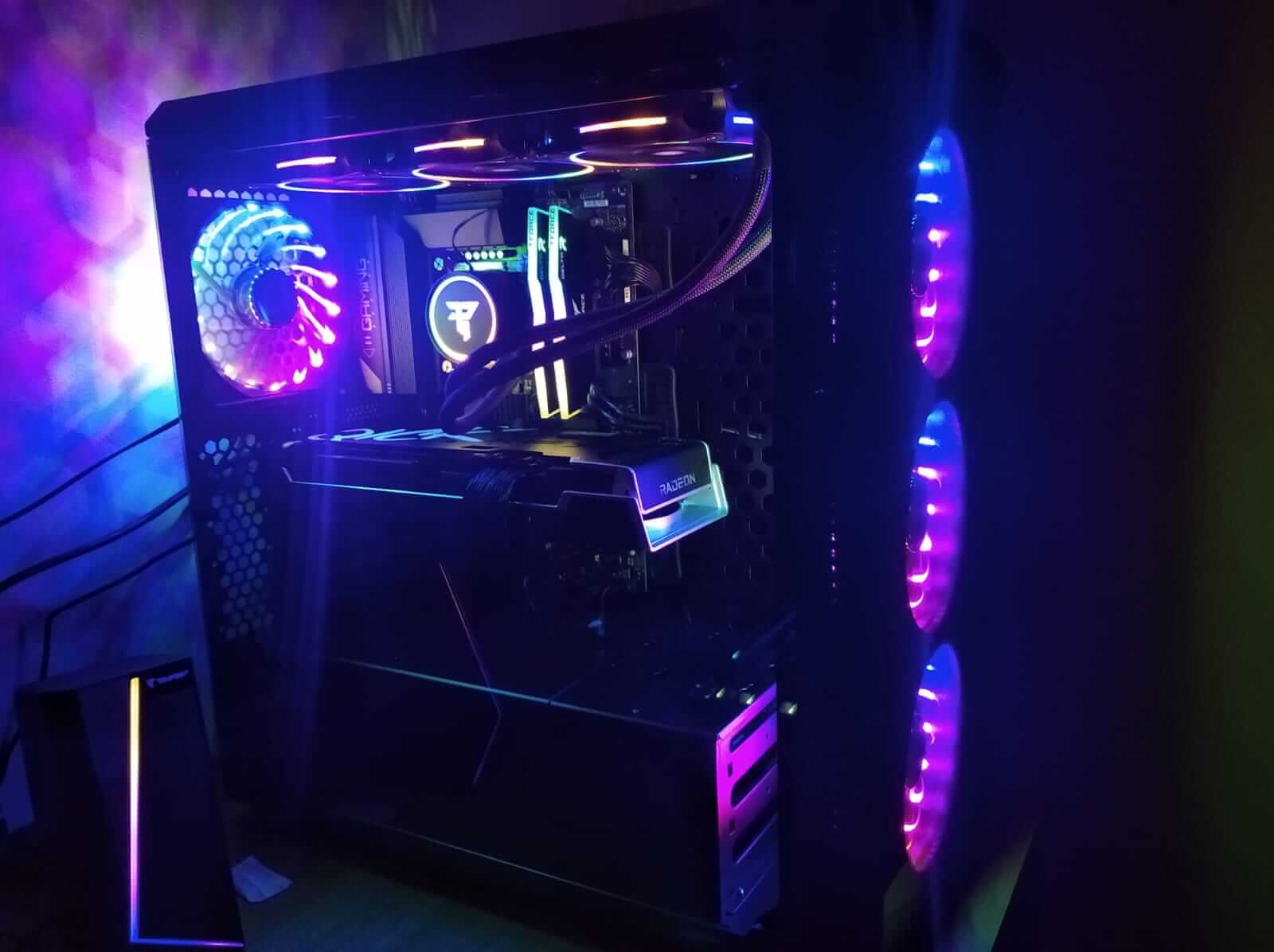 Nox Hummer TGX Rainbow RGB 3.0 USB Verre Trempé LED Noir | PcComponentes.fr