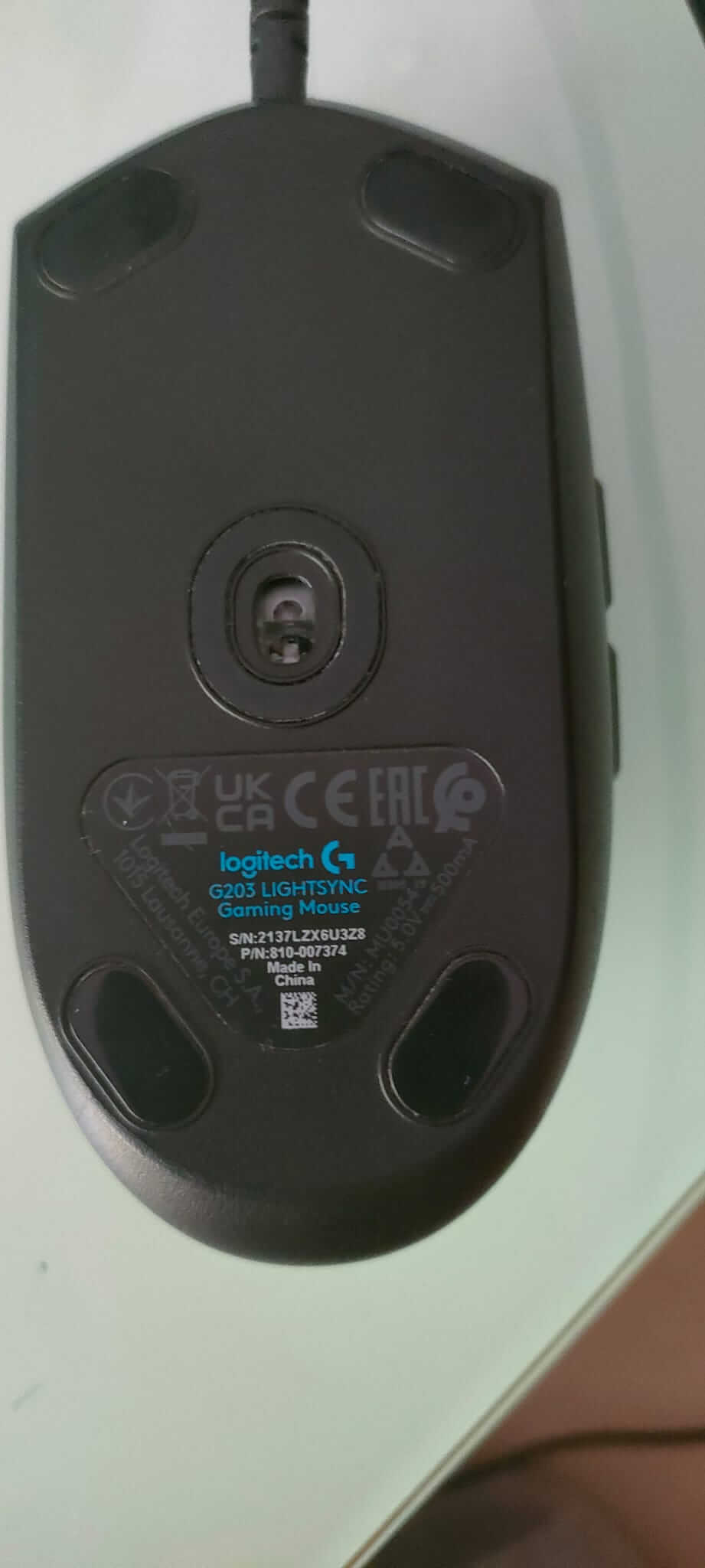 Logitech G203 Lightsync 2nd Gen Ratón Gaming 8000DPI RGB Negro ...