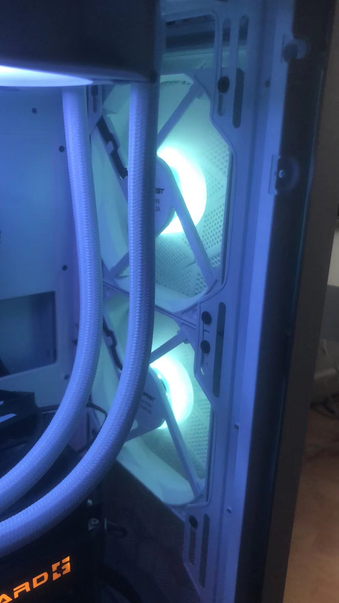 Tempest Fan 120mm ARGB PWM Ventilador Suplementario Blanco ...