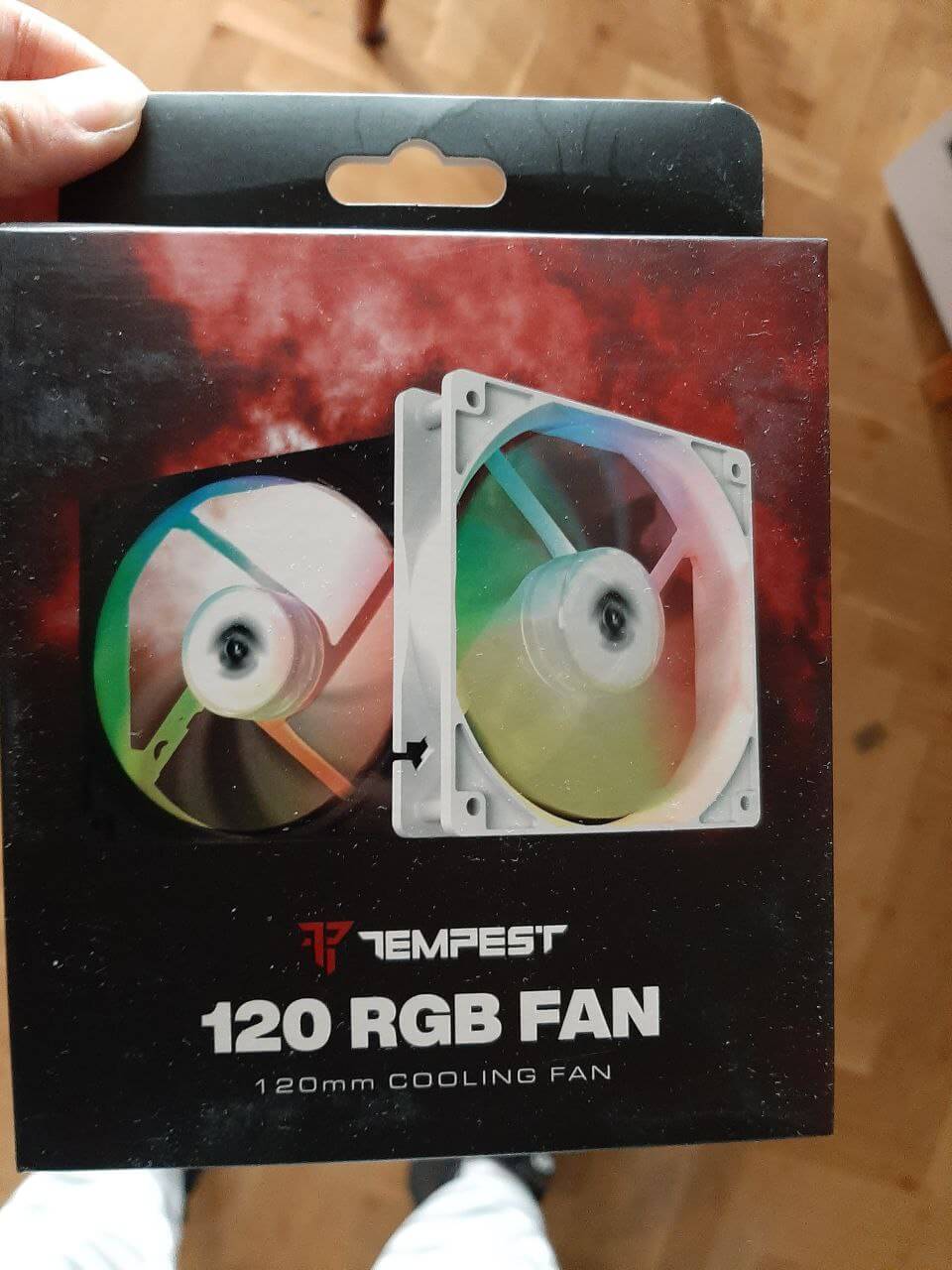 Tempest Fan 120mm ARGB PWM Ventilador Suplementario Blanco ...