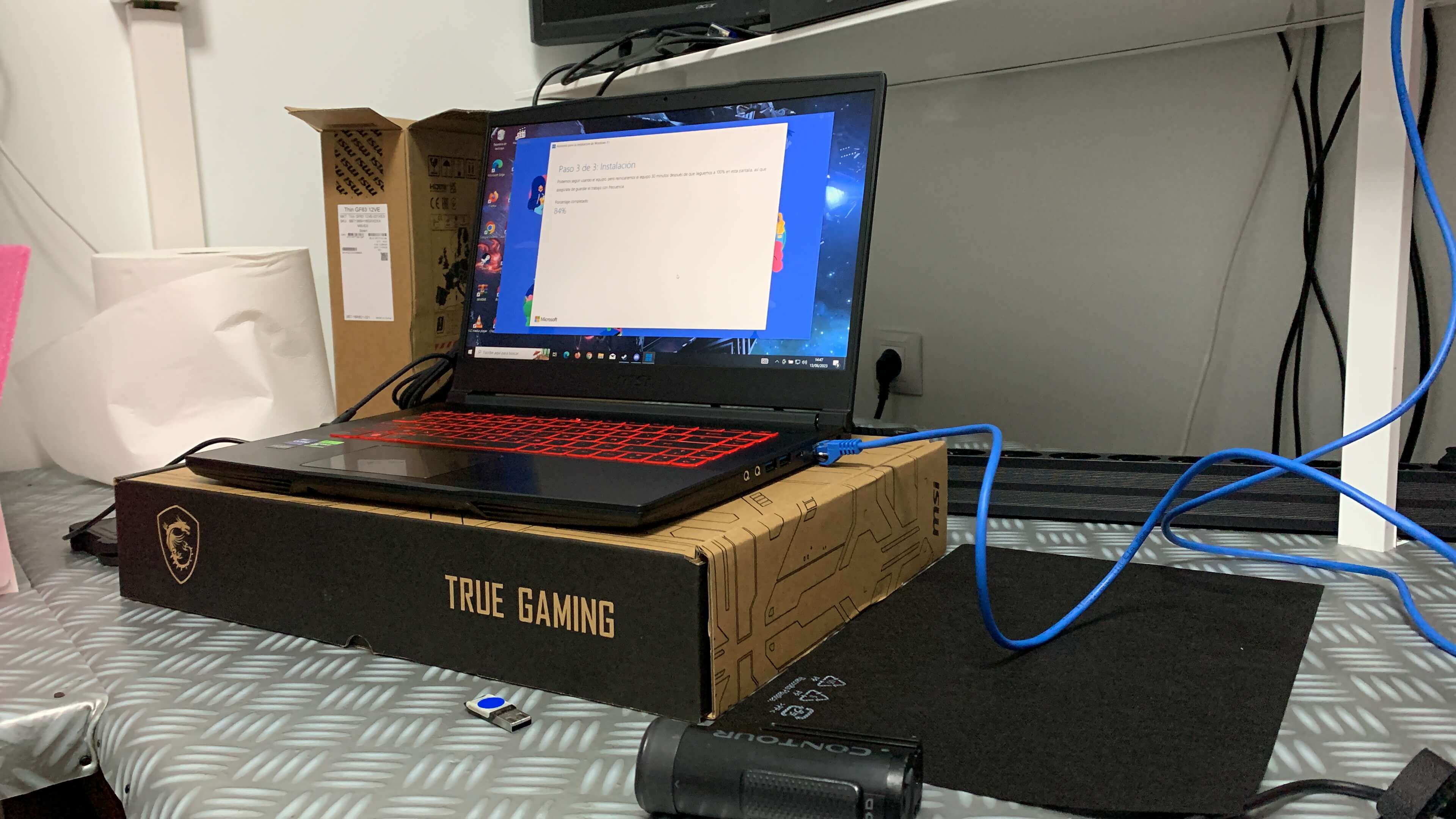 MSI Thin GF63 12VE-021XES Intel Core i7-12650H/16GB/1TB SSD/RTX 4050/15 ...