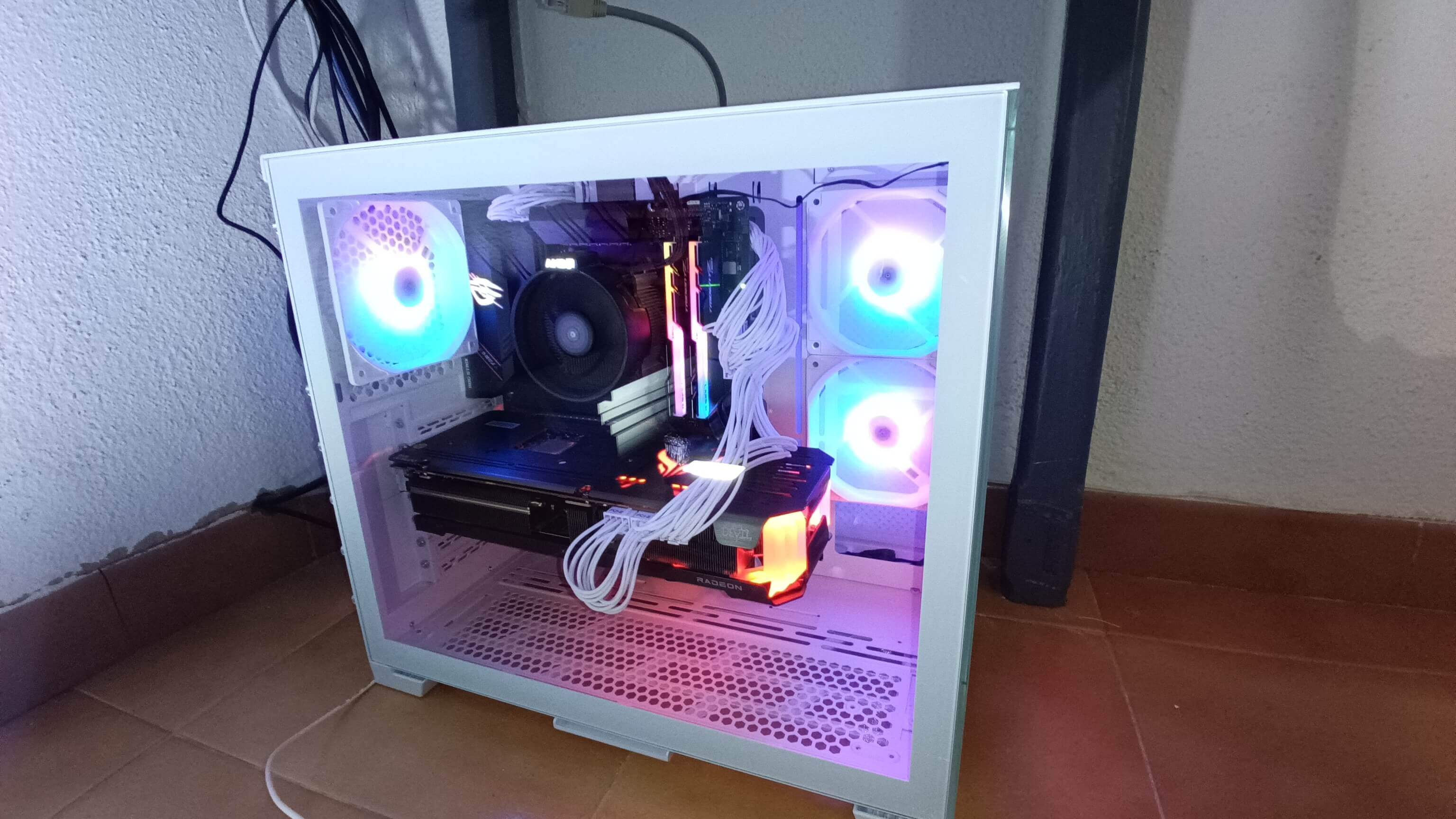 Tempest Fan 120mm ARGB PWM Ventilador Suplementario Blanco ...