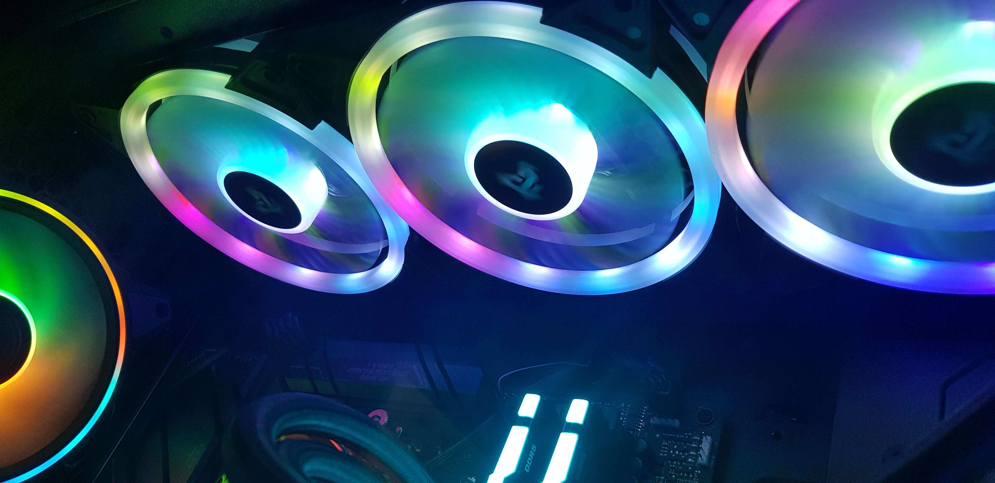 Tempest Fan R 120mm ARGB PWM Ventilador Suplementario Negro ...