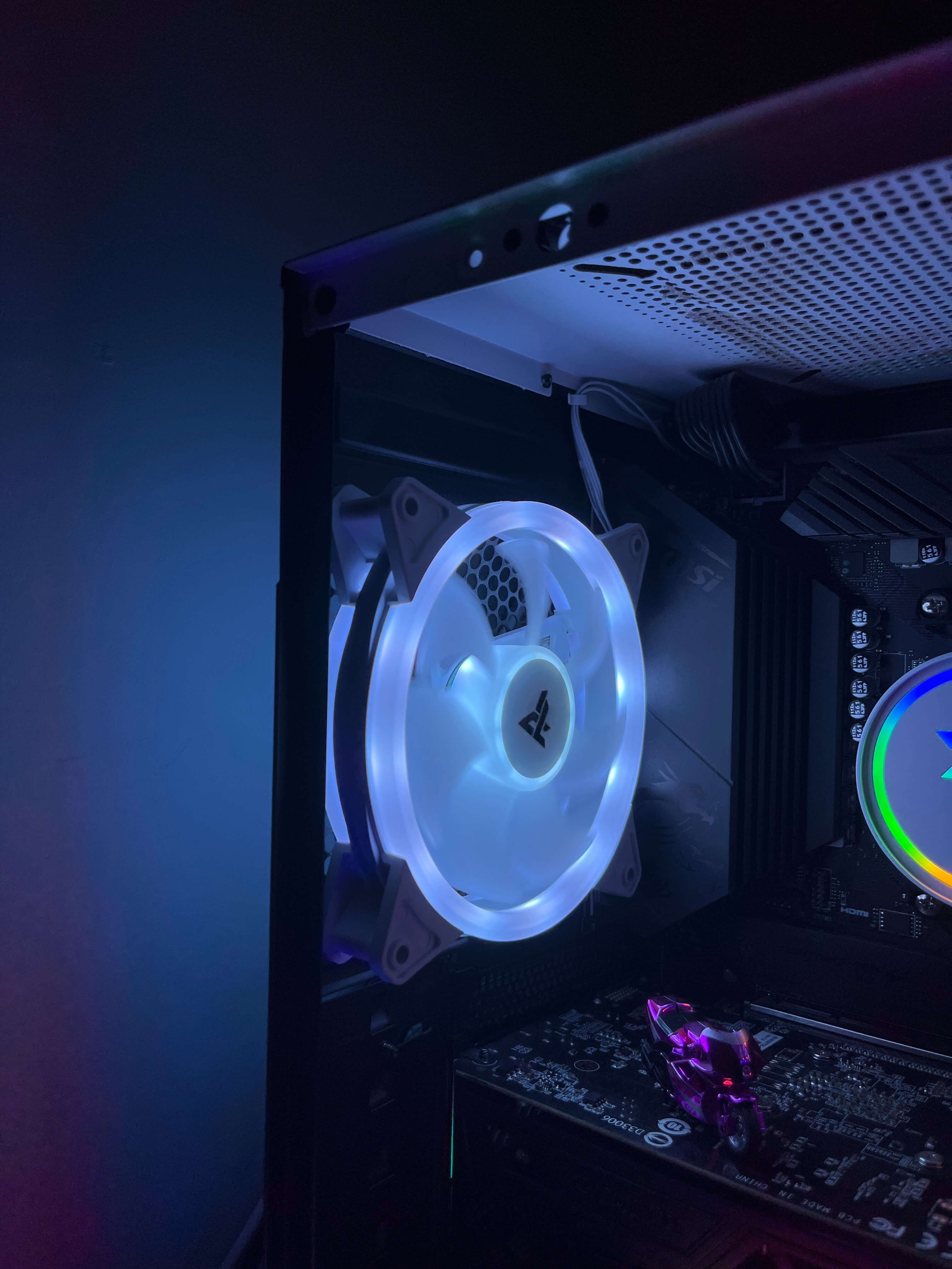 Tempest Fan R 120mm ARGB PWM Ventilador Suplementario Blanco ...