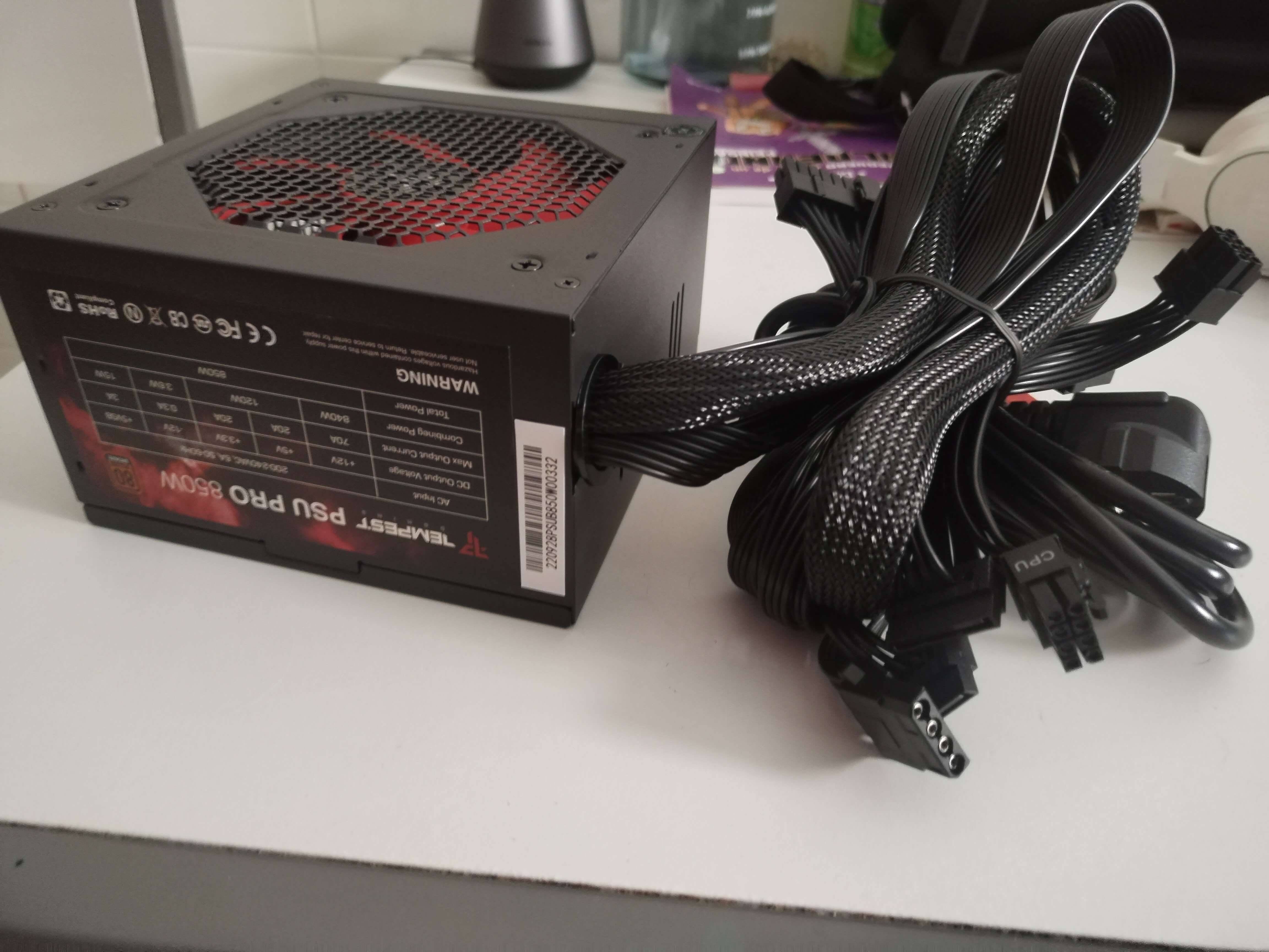 Tempest Gaming PSU PRO 850W 80 Plus Bronze | PcComponentes.pt