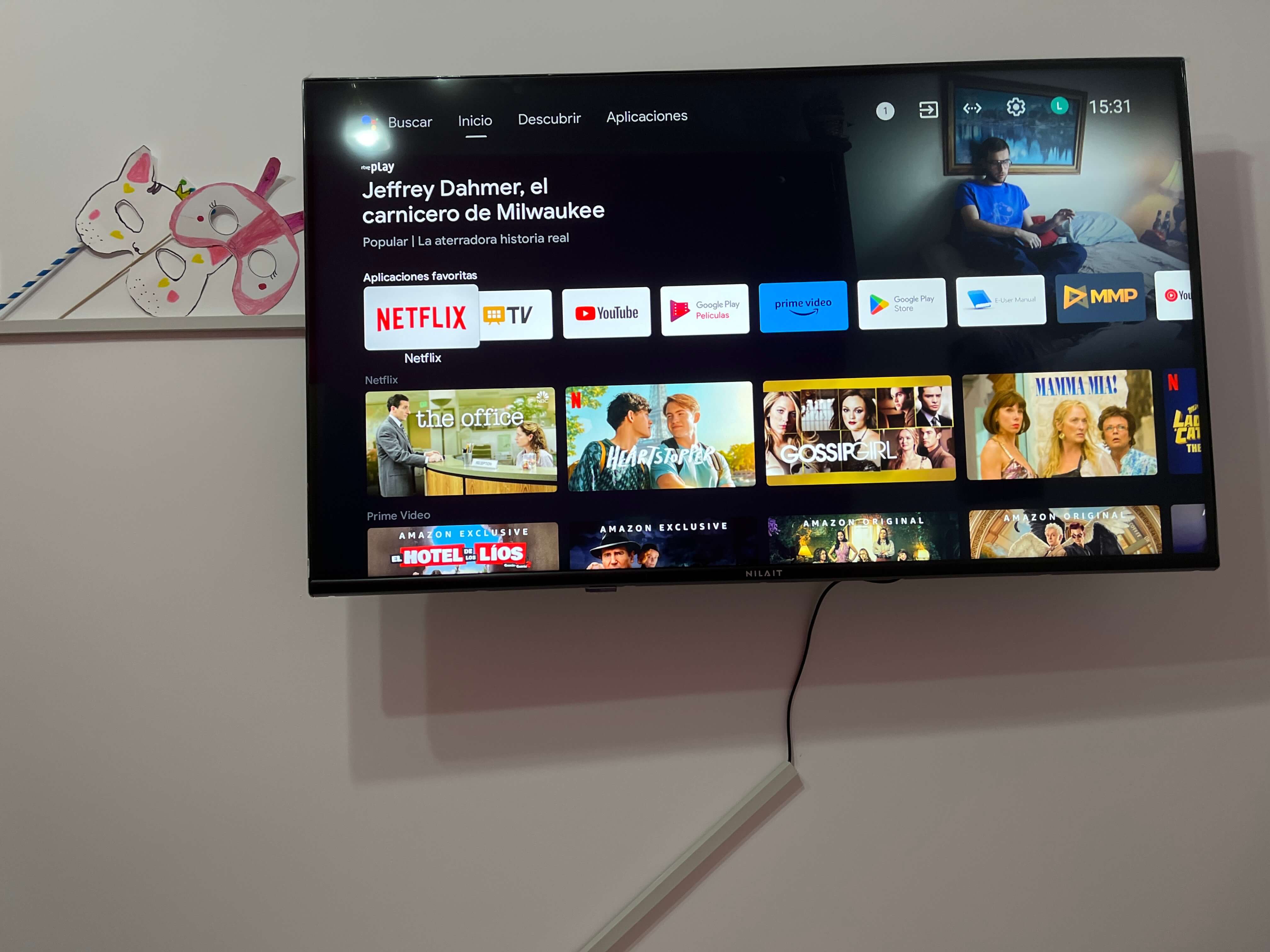 Nilait Prisma NI-43UB7001S 43" LED UHD 4K Smart TV | Oferta Vuelta al ...