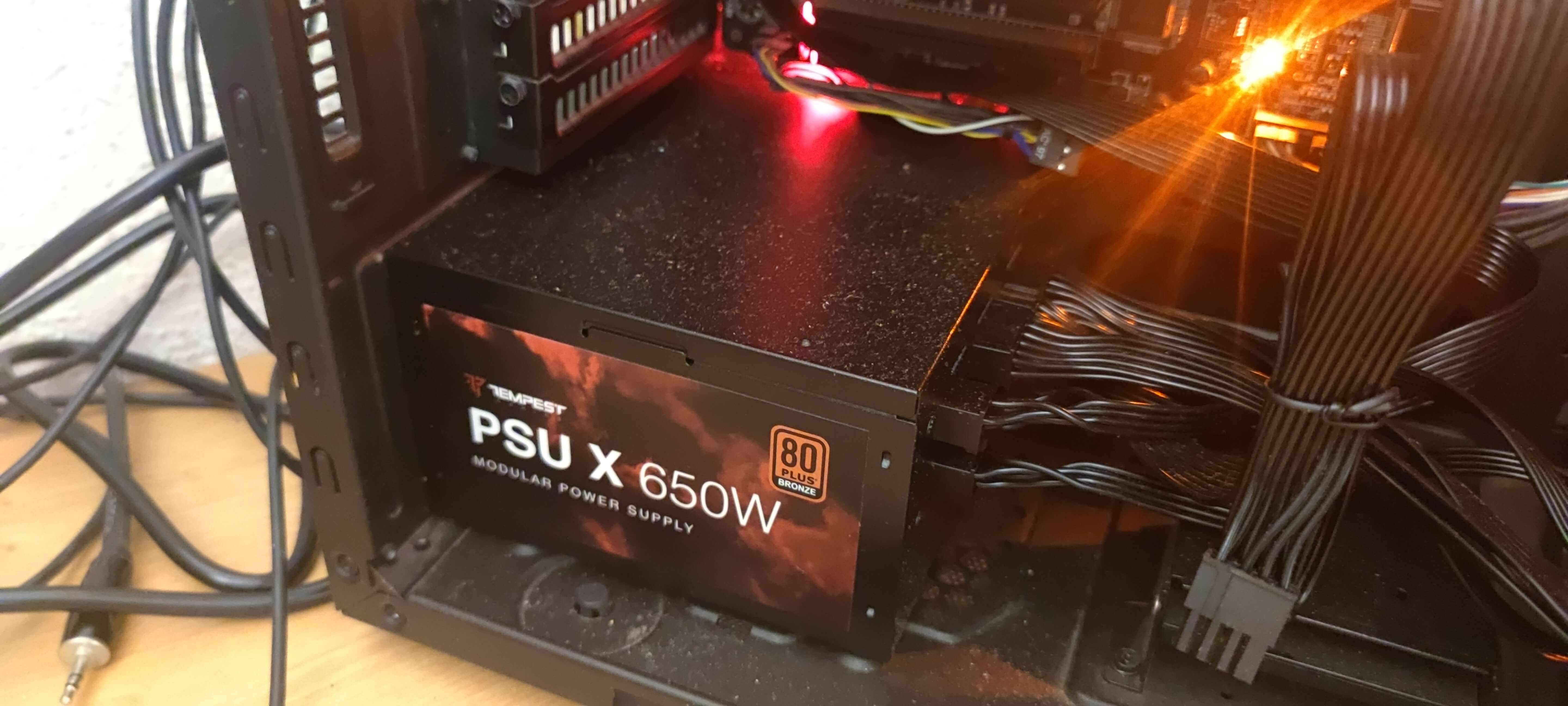 Tempest PSU X 650W 80+ Bronze Modular Fuente de Alimentación | Oferta Vuelta al cole 2023